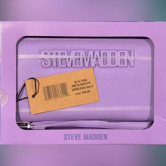 Steve Madden | Bags | Steve Madden Lavender Wallet Purse | Poshmark